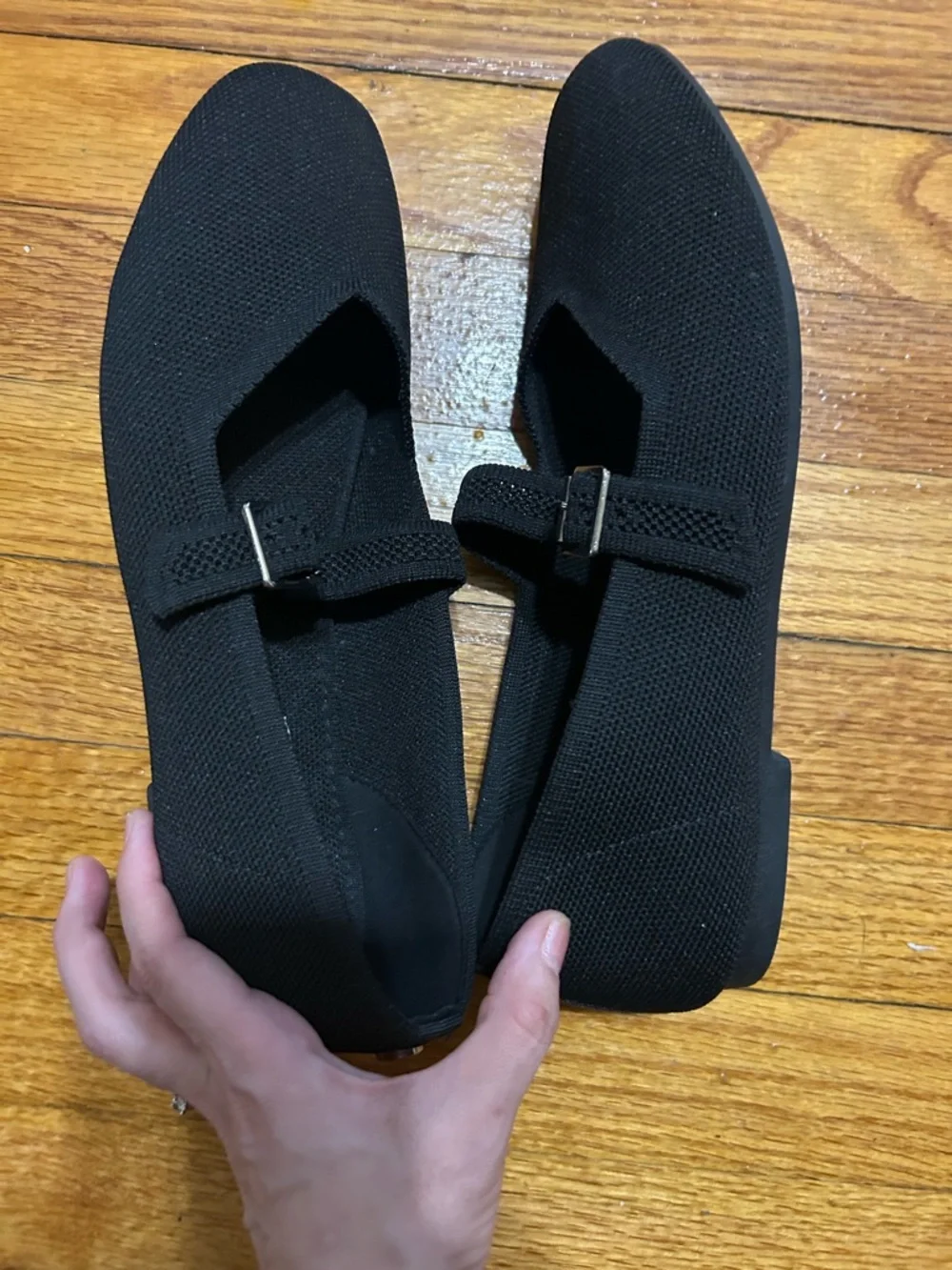 Steve Madden | Shoes | Steve Madden Richmond Black Knit Mary Jane ...